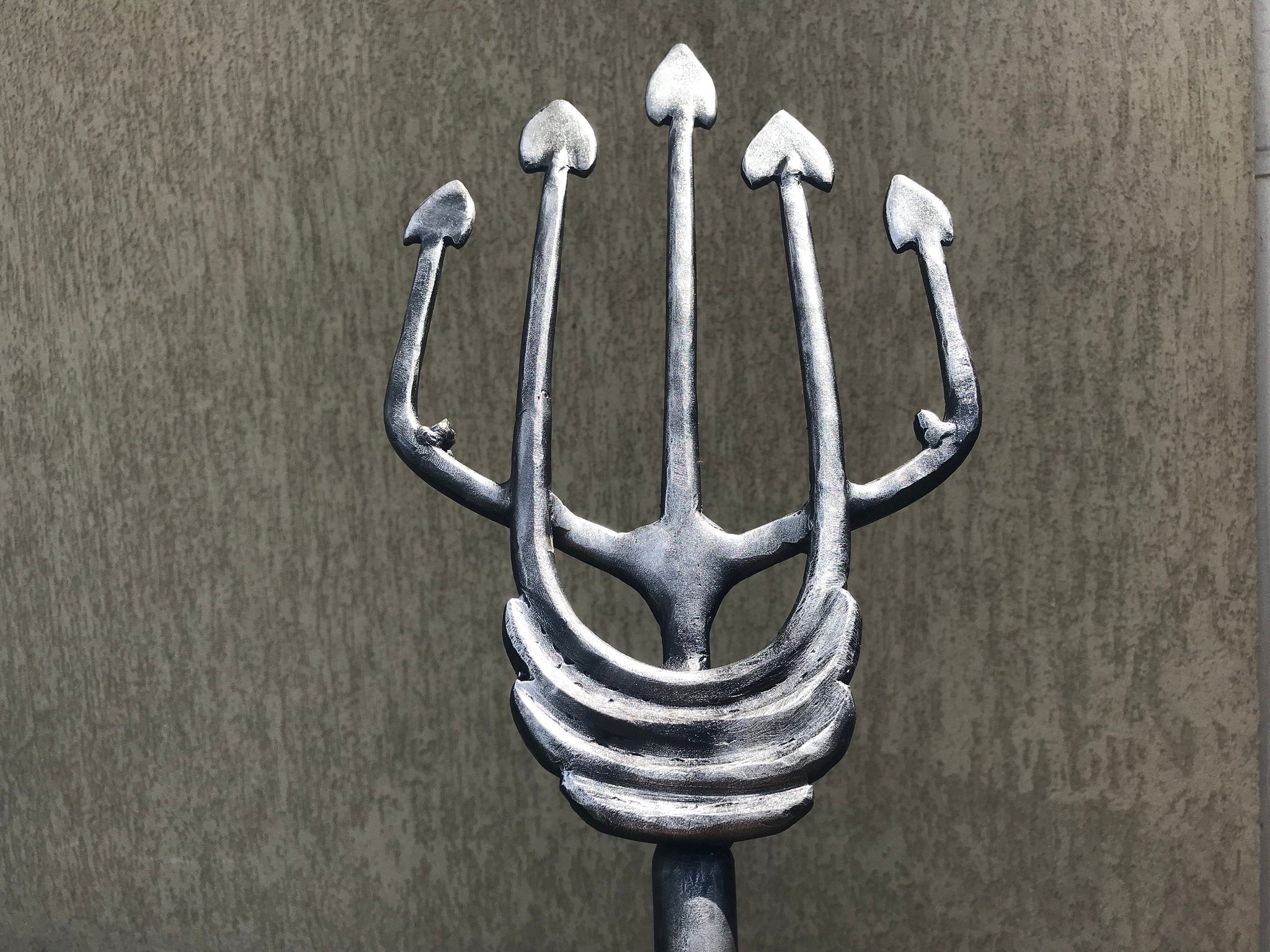 Hand forged Aquaman trident 117 cm – ForgedCommodities