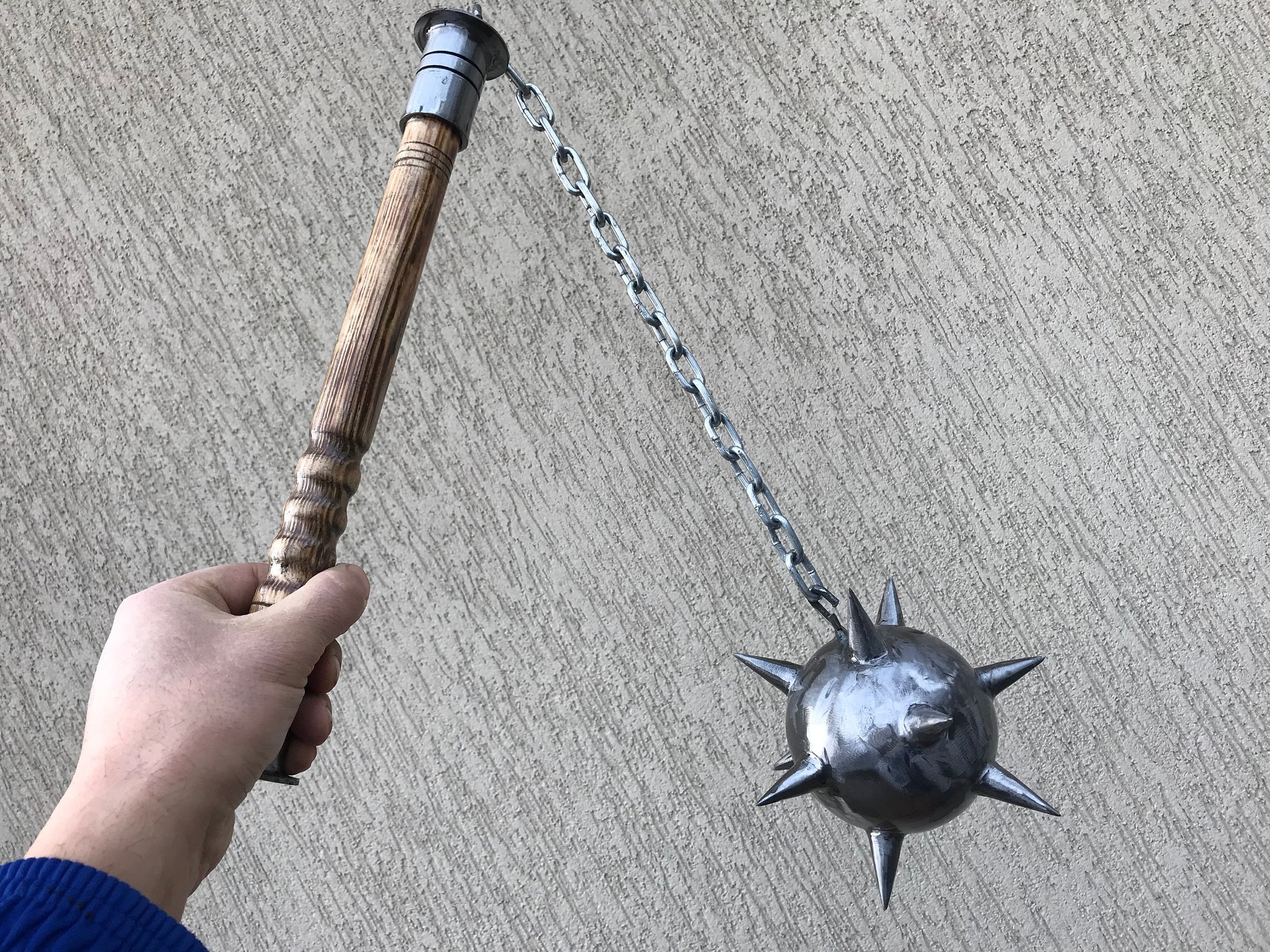 Medieval war mace for iron anniversary – ForgedCommodities